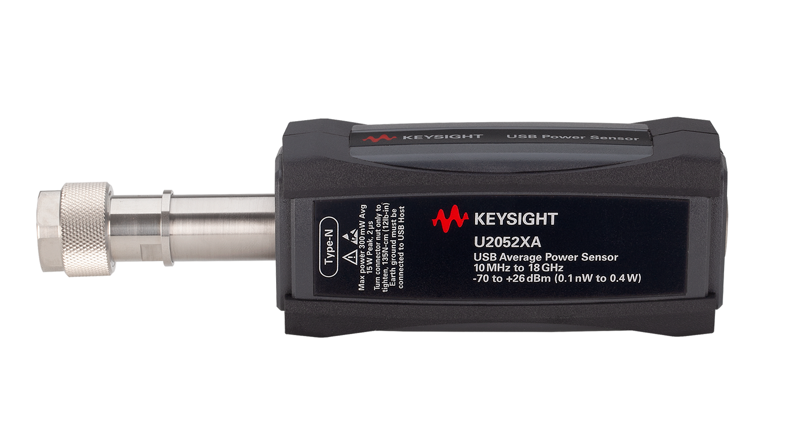 U2052XA 10 MHz to 18 GHz USB Wide Dynamic Range Average Power Sensor | Keysight