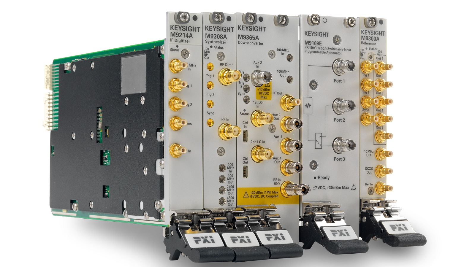 M9393A PXIe Performance Vector Signal Analyzer, 9 kHz to 27 GHz or 3.6 ...