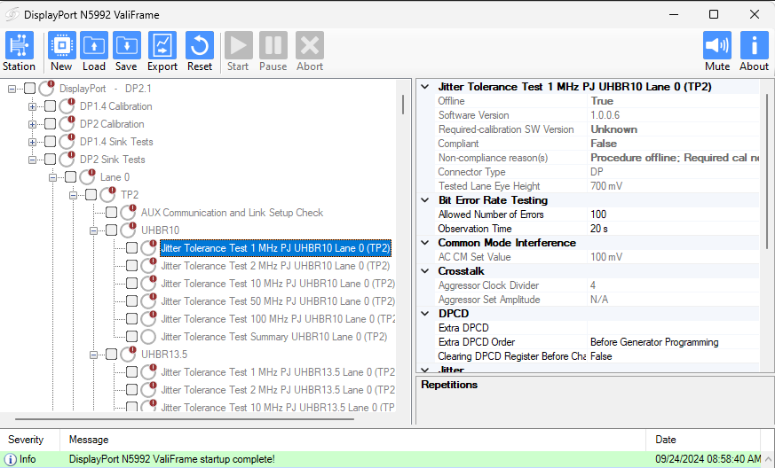 N5992DP2A DisplayPort 2.1 Receiver Compliance Test Software | Keysight