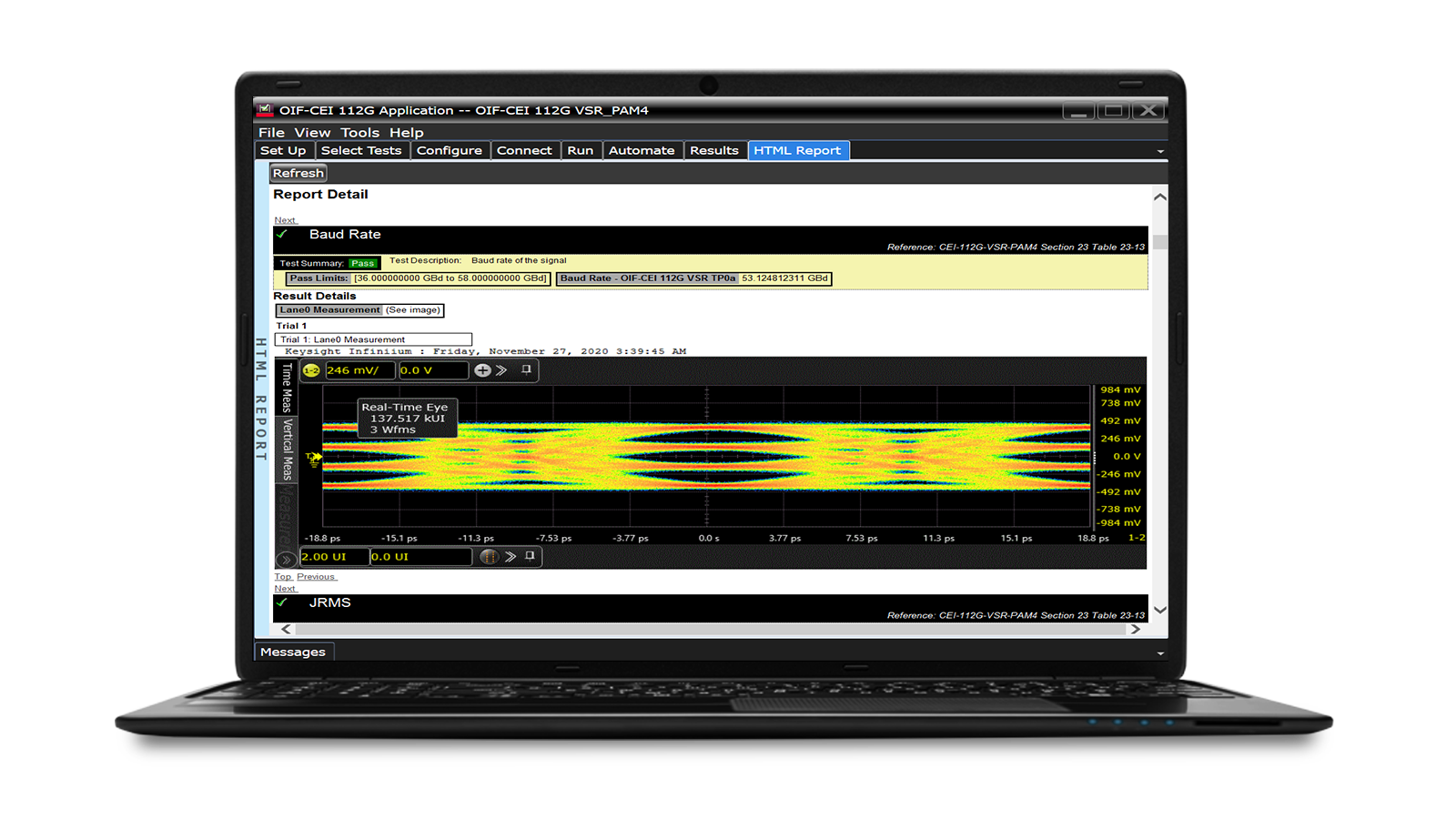 D9050CEIC Electrical TX Test SW for OIF-CEI-112G-PAM4 (XSR/VSR/MR/LR ...