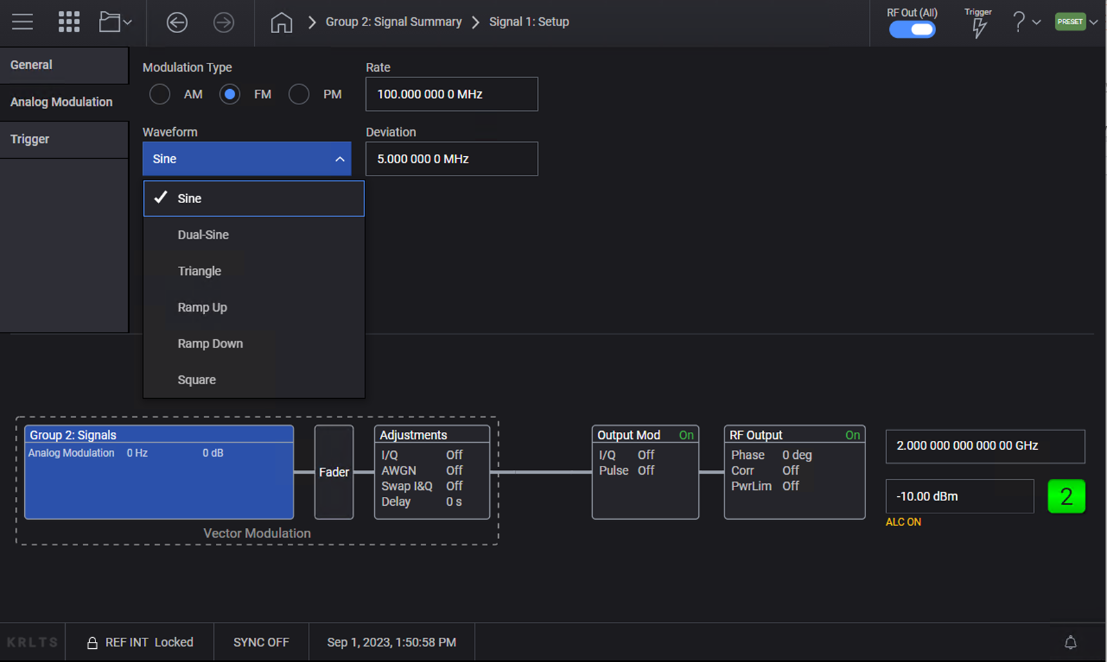 N7642APPC/E7642APPC PathWave Signal Generation for Analog Modulation, Embedded Application ...