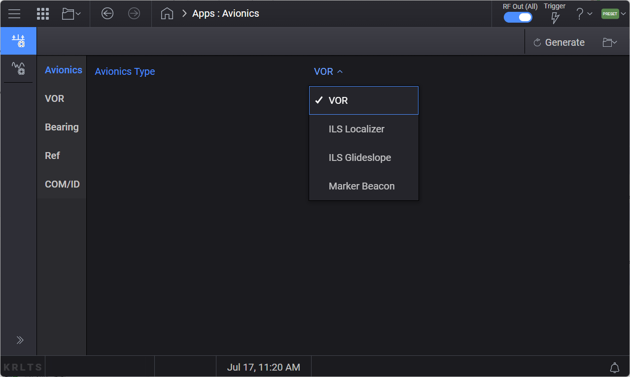 N7641APPC PathWave Signal Generation for Avionics, Embedded Application | Keysight