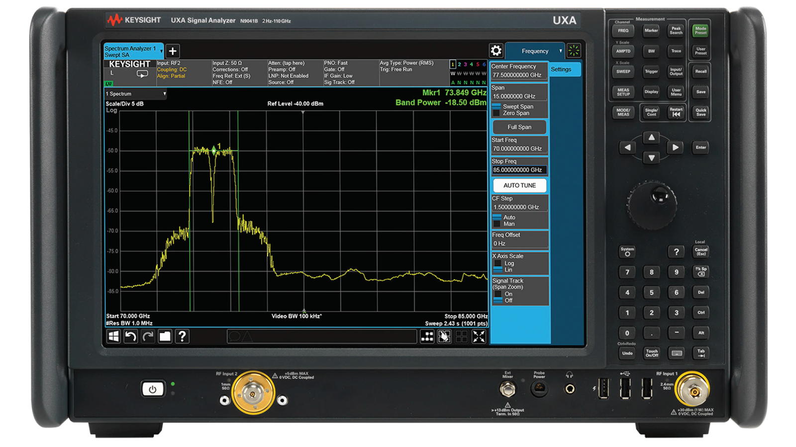 リアルタイム・スペクトラム・アナライザ(RTSA) | Keysight