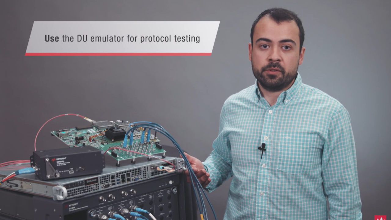 U5040BSCB Open RAN Studio for O-RU Testing and Validation | Keysight