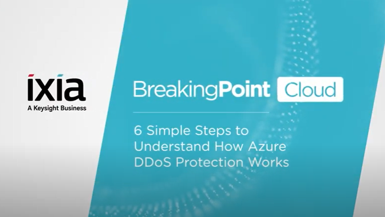 BreakingPoint Cloud | Keysight