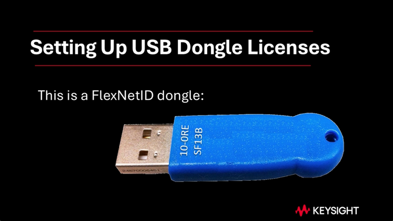 Keysight Licensing USB Driver | Keysight