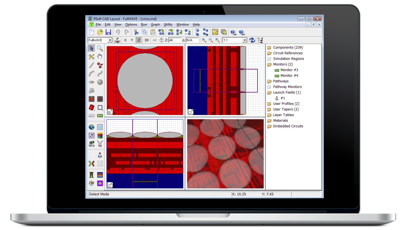 RSoft CAD Environment | Keysight