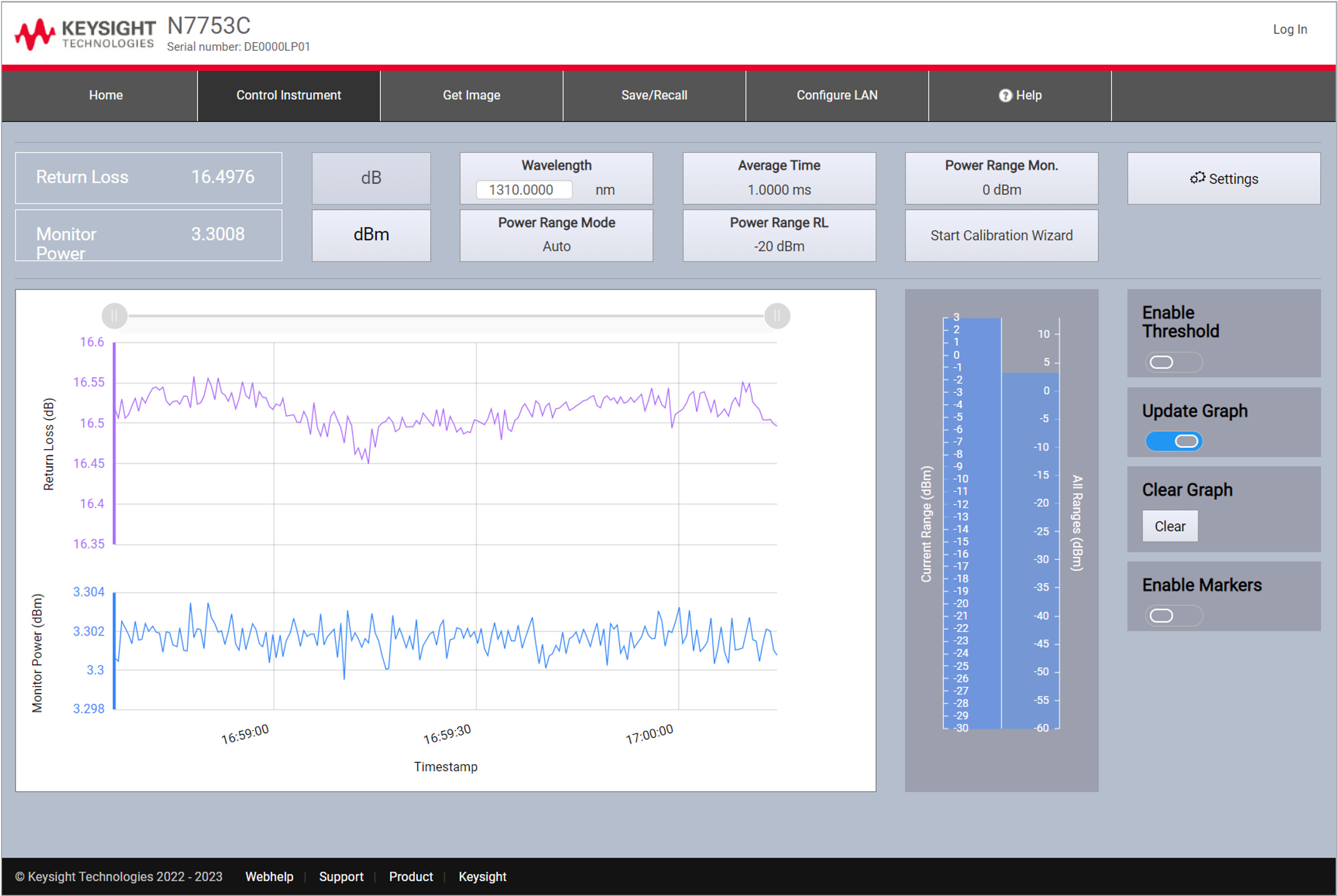 N7753C Optical Return Loss Meter | Keysight